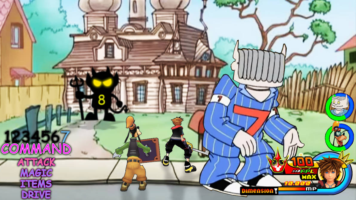 Kingdom Hearts - Seven Little Monsters World by OneKingdomPlanet on ...