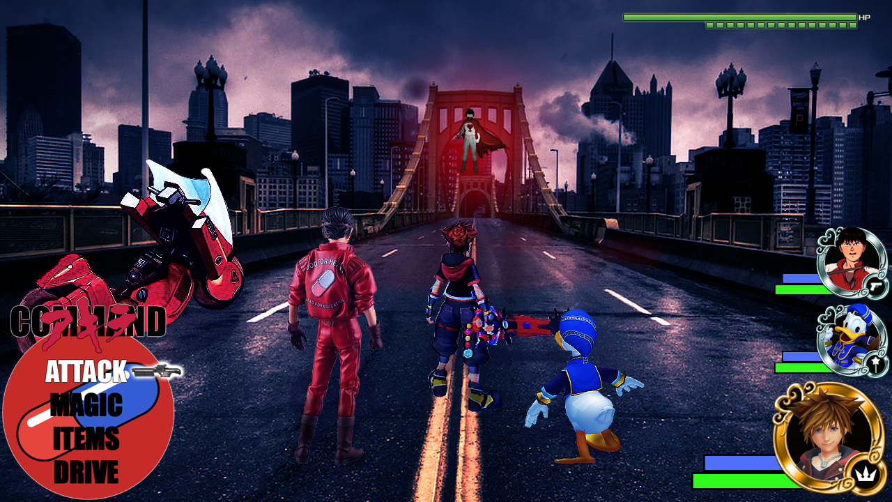 Kingdom Hearts - Akira World by OneKingdomPlanet on DeviantArt