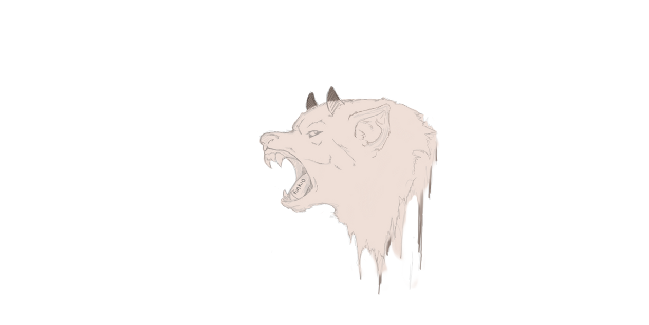 Wolfie (daily doodle #1) by funkio on DeviantArt