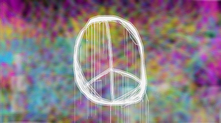 Tie-Dye Peace Sign by xGUMMIxBEARx on DeviantArt