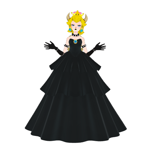 MMD Bowsette DL by ToddynhoIce on DeviantArt