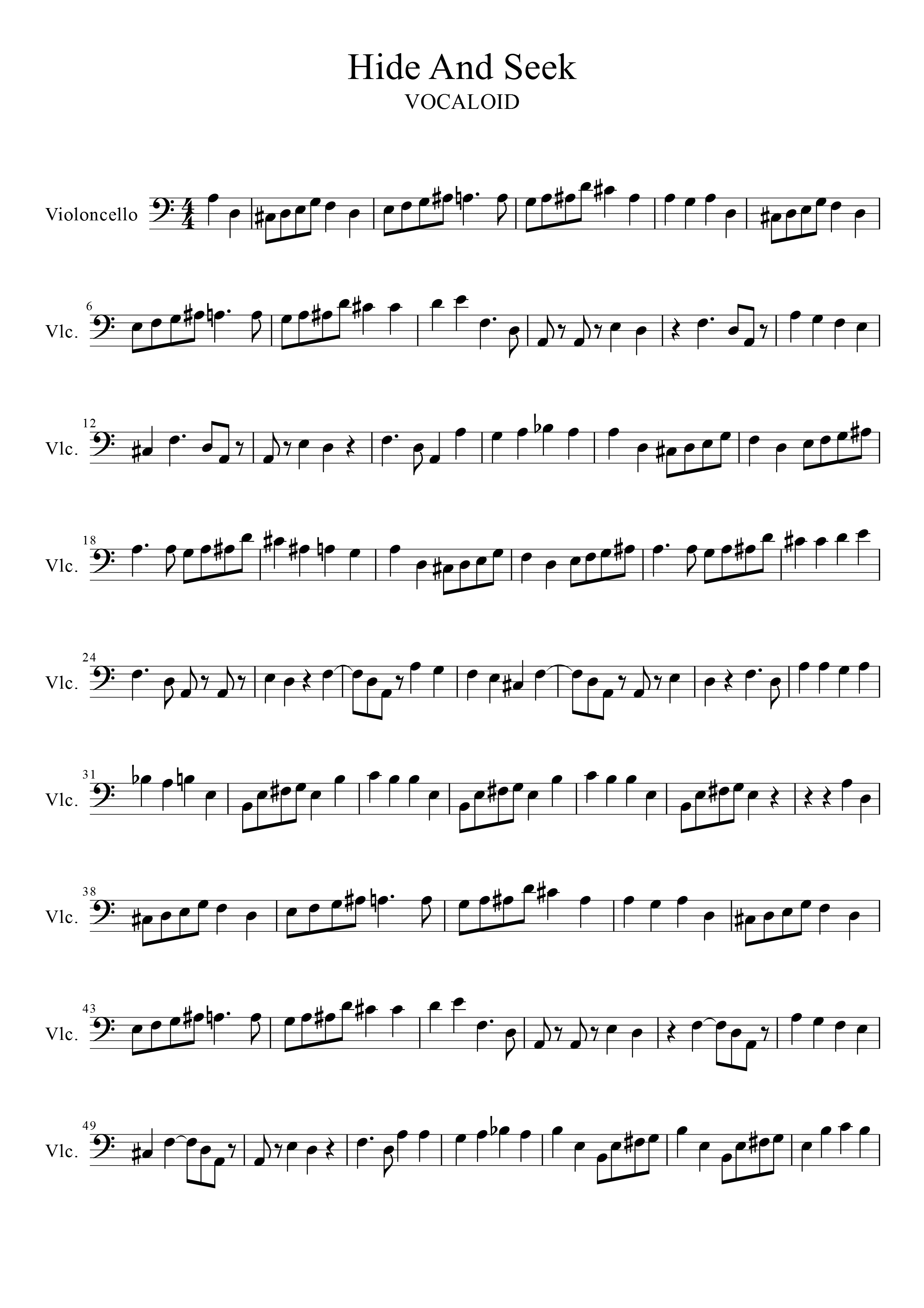 Cello on WorldwideSheetMusic - DeviantArt