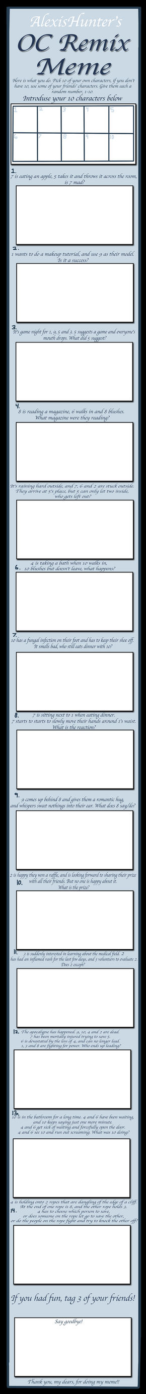 OC Meme Remix by AlexisHunter on DeviantArt