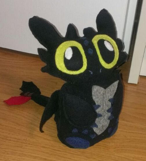 Instruction Toothless/ Anleitung Ohnezahn by Nachtigalller on DeviantArt