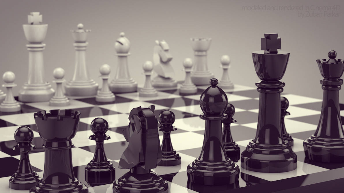 Shiny Chess Board by thezoob on DeviantArt