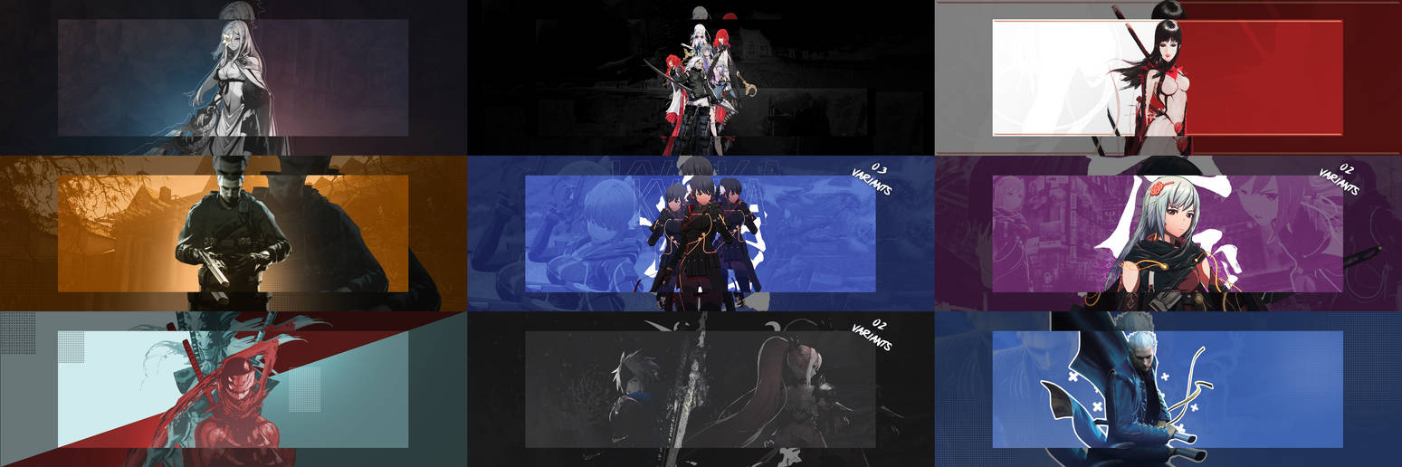 Header Pack 01 by VigoorDesigns on DeviantArt