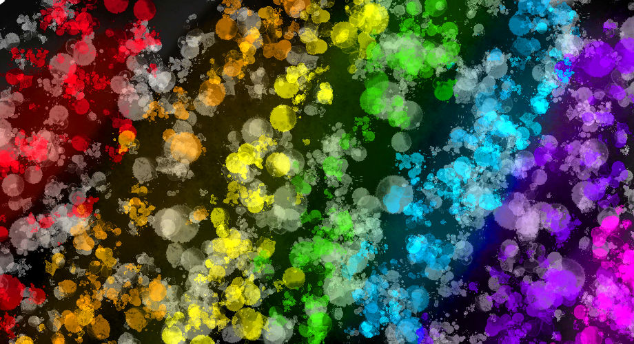 Splatter Rainbow Wallpaper by echosparks on DeviantArt