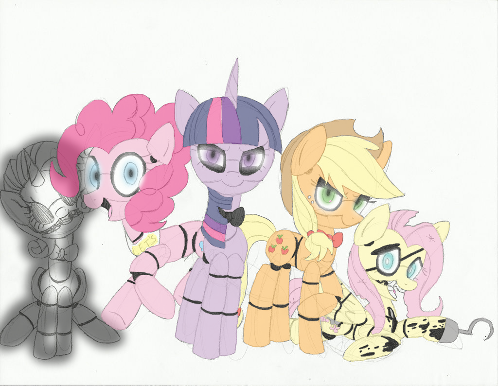 Five Nights at Twily's - Animatronics by Sketchy-Hooves on DeviantArt