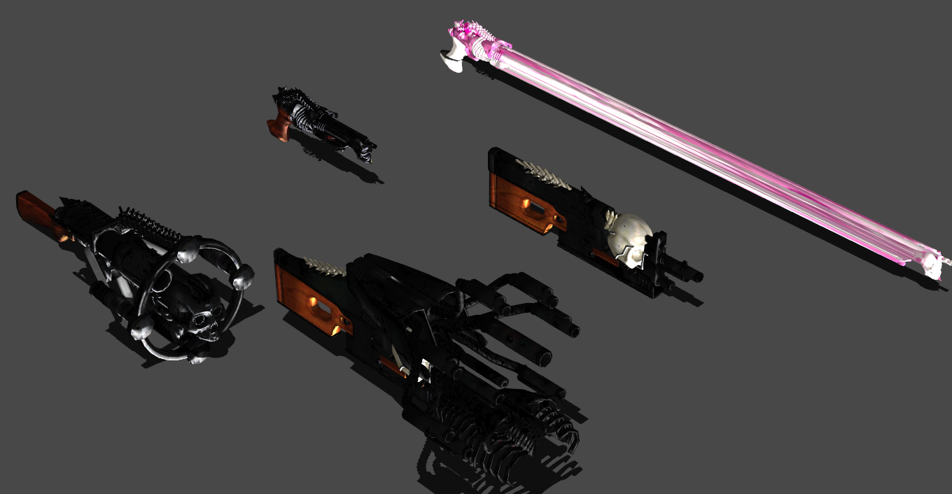 SOTD WEAPONS PACK ORIGINAL BONES by OoFiLoO on DeviantArt