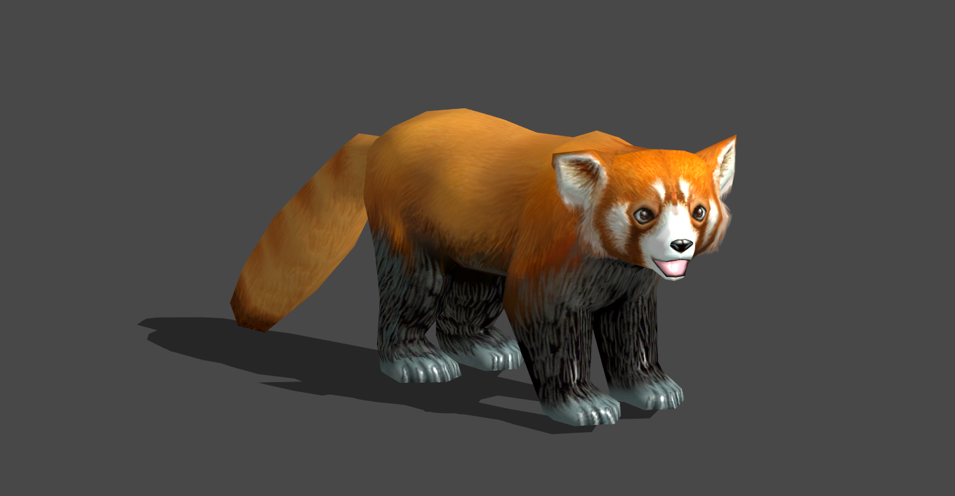 RED PANDA ADULT ORIGINAL BONES by OoFiLoO on DeviantArt