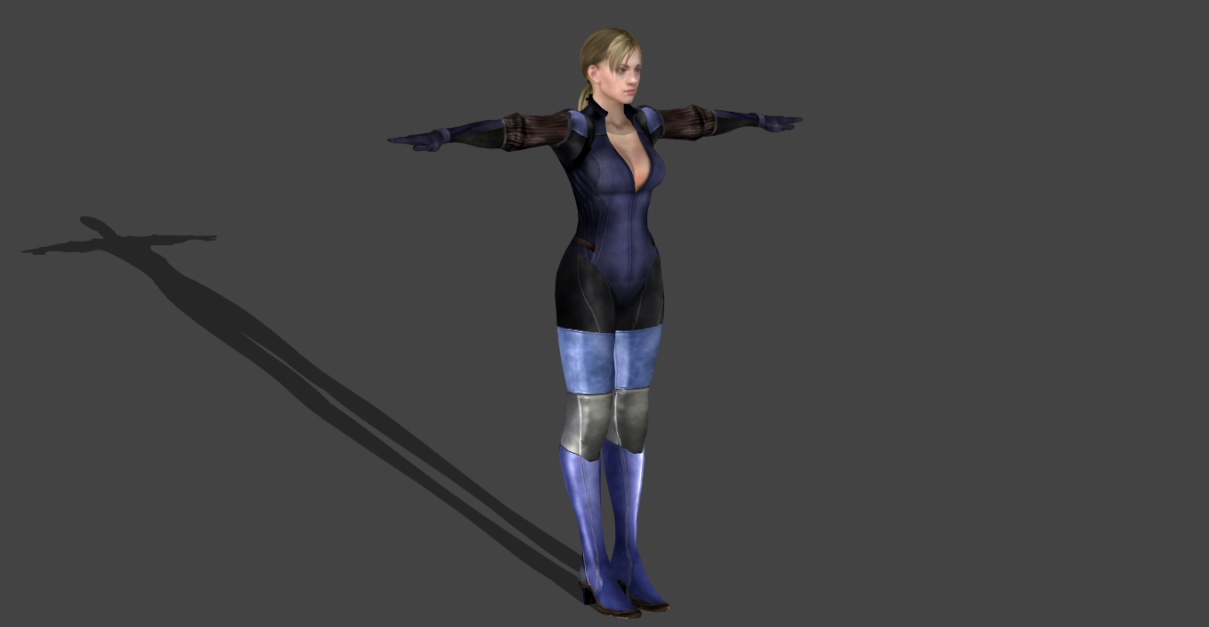 RE5 JILL BATTLESUIT ORIGINAL BONES by OoFiLoO on DeviantArt