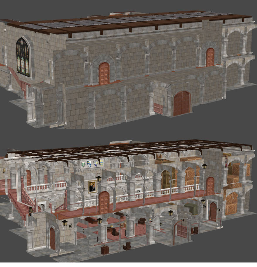 TRA CROFT MANOR by OoFiLoO on DeviantArt