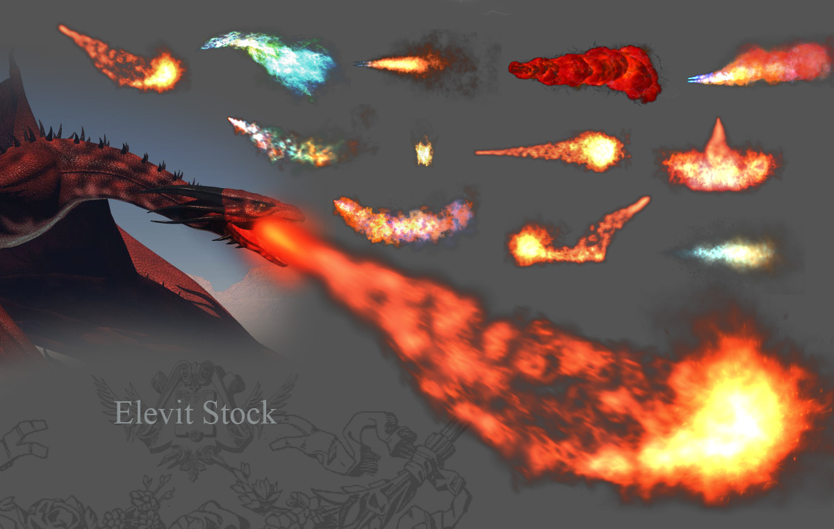E-S Dragon fire I by Elevit-Dragon-Stock on DeviantArt