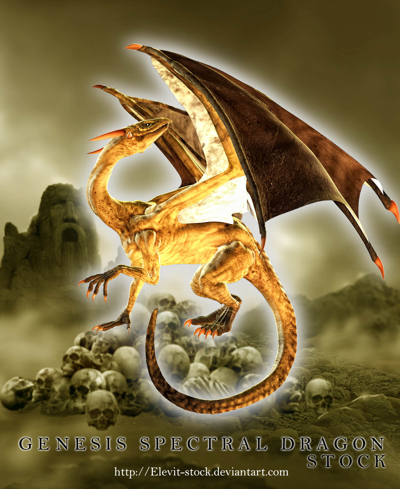 E-S Genesis Spectral Dragon by Elevit-Dragon-Stock on DeviantArt