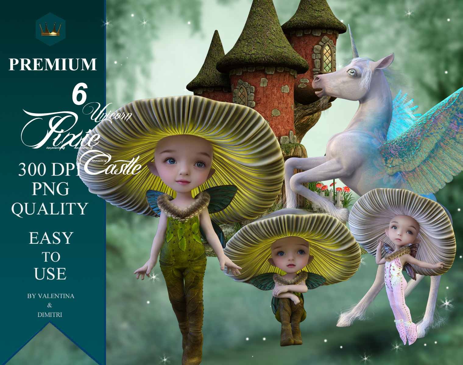 6 Cute Pixie by Elevit-Dragon-Stock on DeviantArt