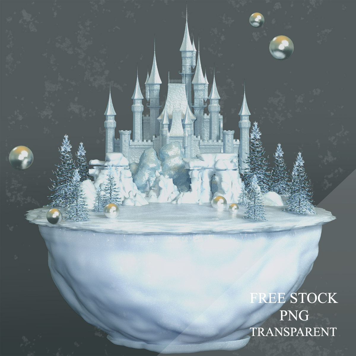 Snow Castle by Elevit-Dragon-Stock on DeviantArt