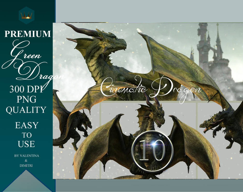 10 Cinematic green dragon by Elevit-Dragon-Stock on DeviantArt
