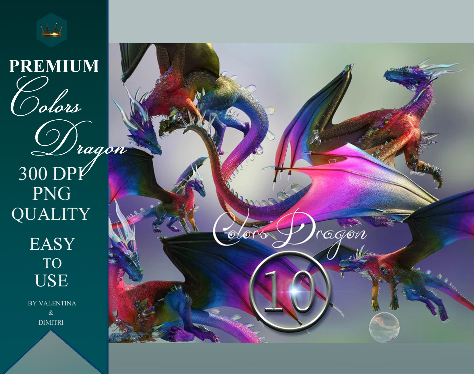 10 Colors dragon by Elevit-Dragon-Stock on DeviantArt