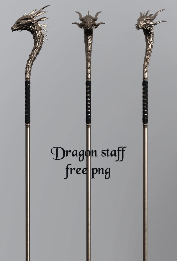 weapon dragon staff