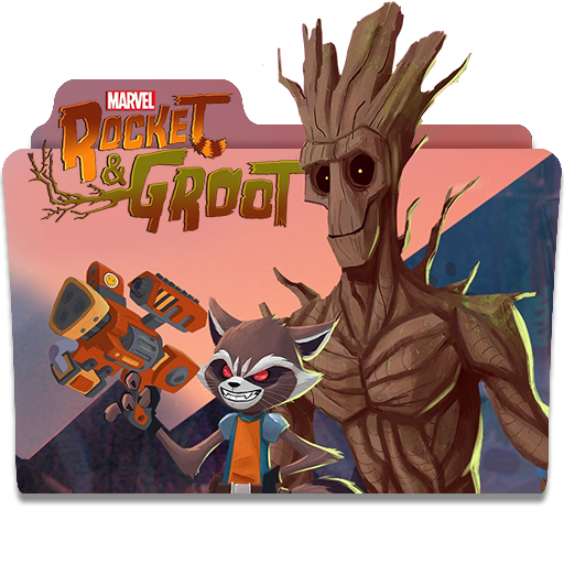 Folder Icon - Rocket and Groot by Dazarster on DeviantArt