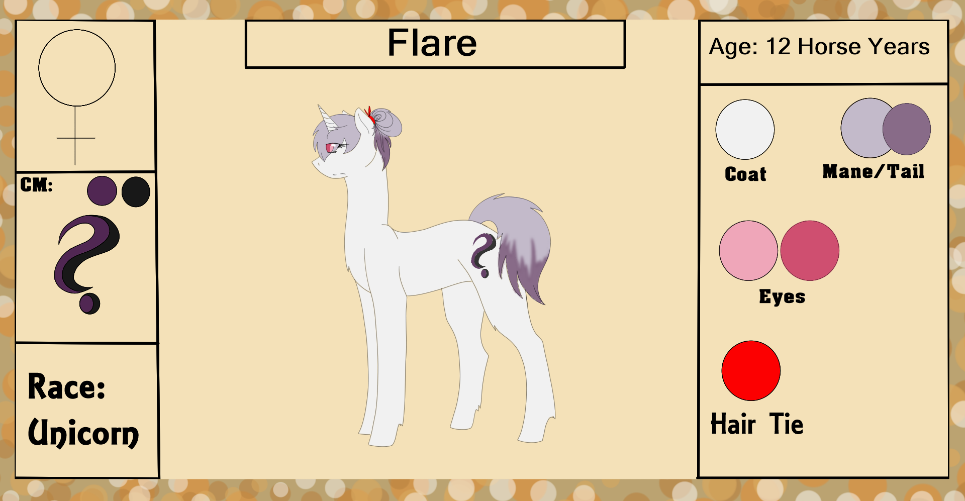 Flare {Reference Sheet+ Bio} by ScarletsFeed on DeviantArt