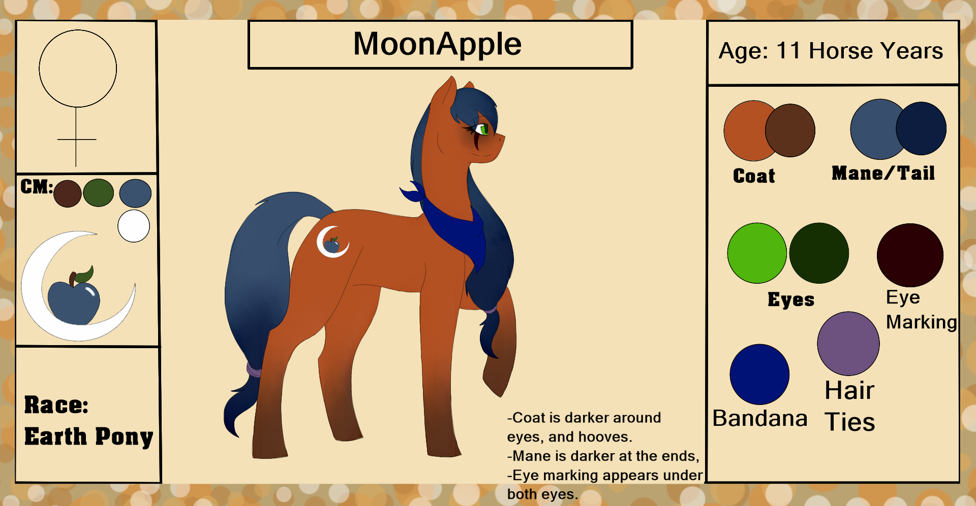 MoonApple {Reference Sheet+ Bio} by ScarletsFeed on DeviantArt