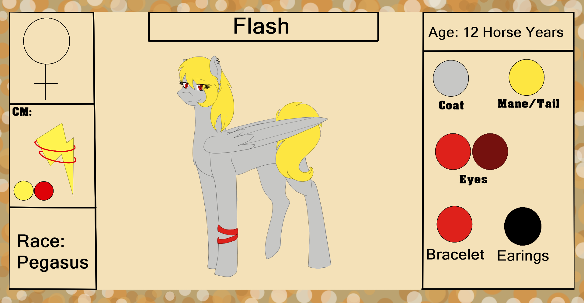 Flash {Reference Sheet+ Bio} by ScarletsFeed on DeviantArt