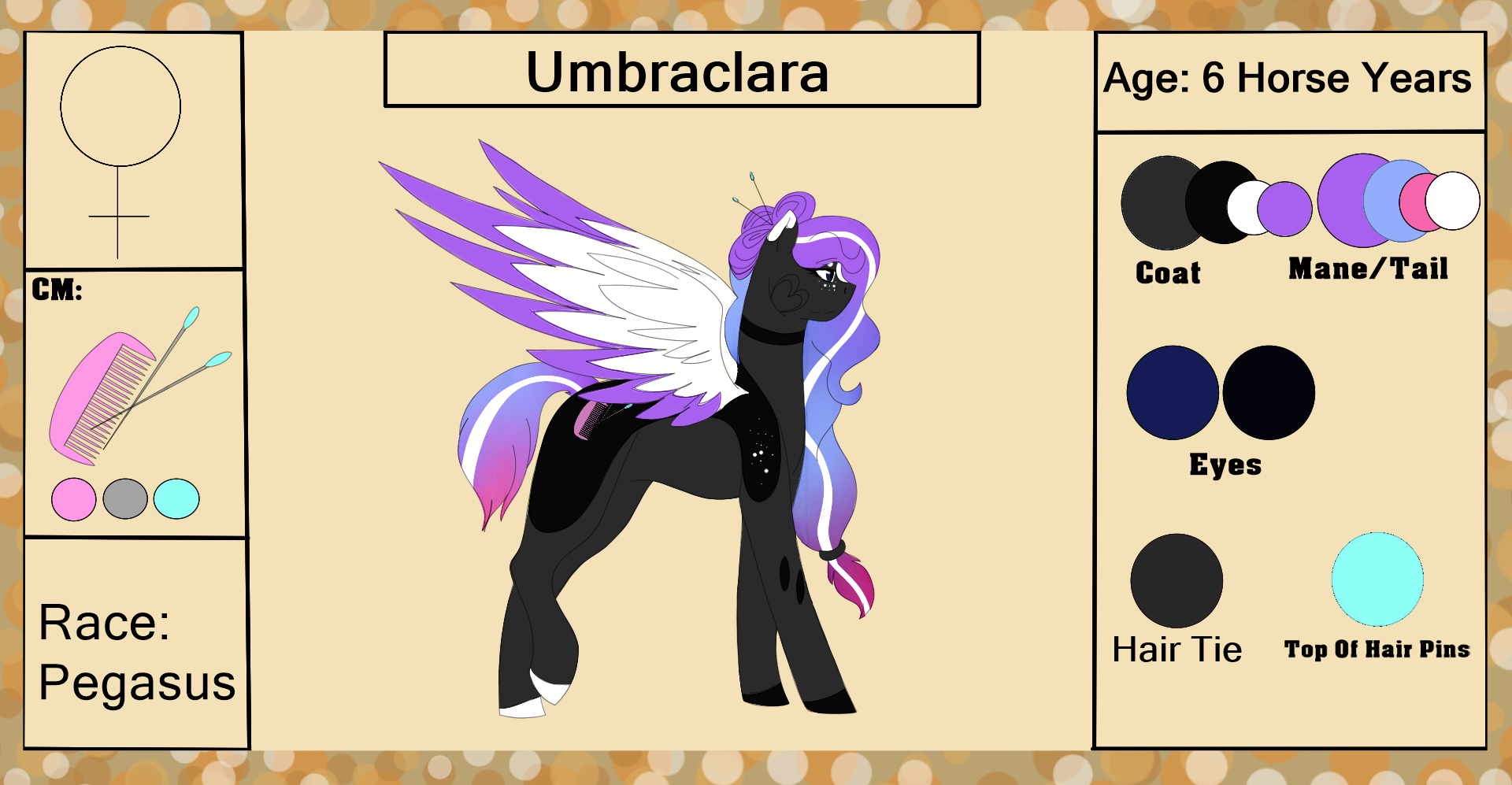 Umbraclara {Ref. Sheet + Bio} by ScarletsFeed on DeviantArt