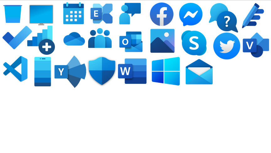 Windows10x Blue Icons by nfspaybackmusic on DeviantArt