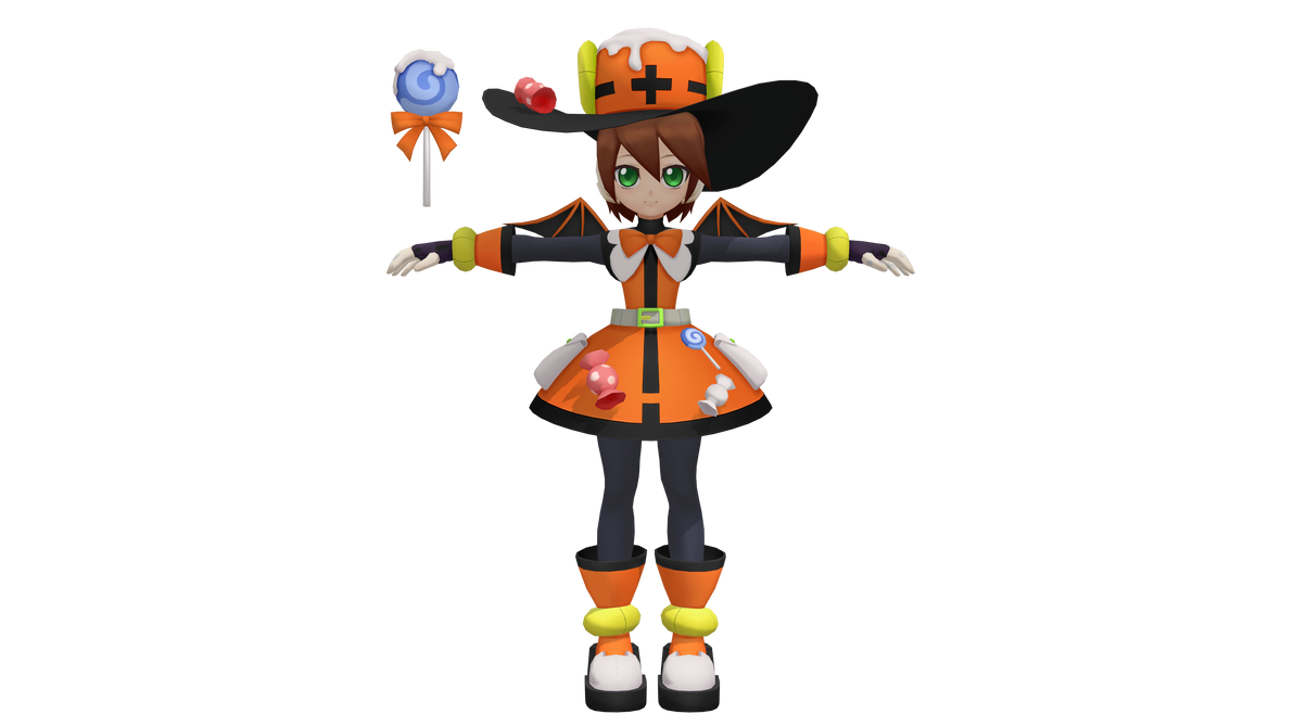 Rockman X DiVE MMD - HW Aile (UNUSABLE) (UPDATED) by LeonWantsToDie on ...