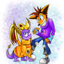 Spyro 1 and 2 Tribute by 8-Bit-Britt on DeviantArt