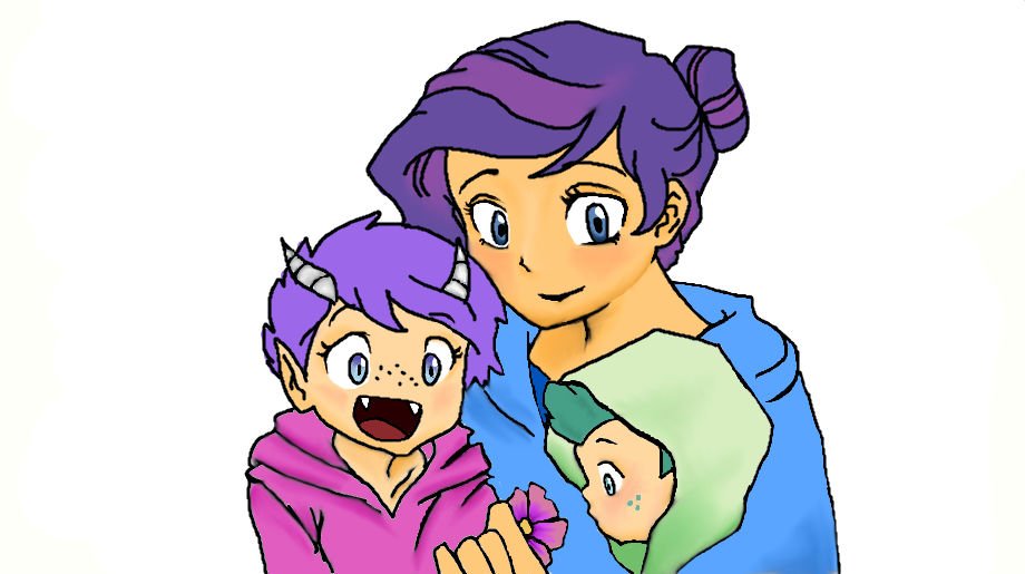 Dragon Children by ellahaldeman on DeviantArt