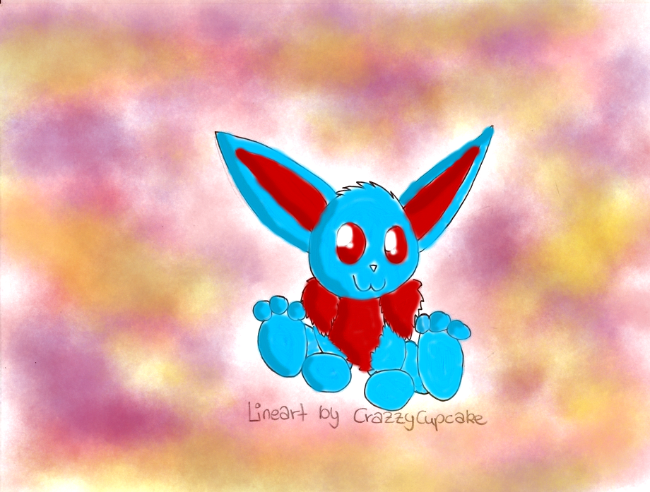New Eevee Oc By Crazzycupcake On Deviantart