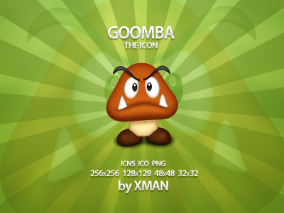 Goomba The Icon by neo014 on DeviantArt