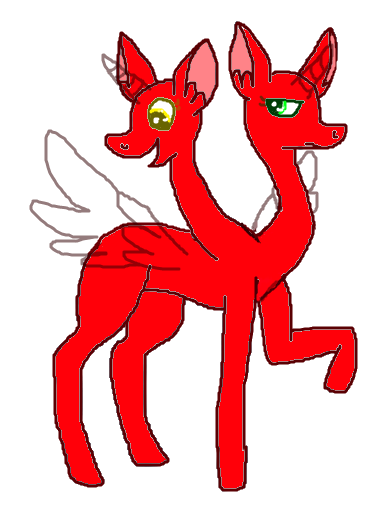 2-headed Pony Base (F2U) by MosoTokyo88 on DeviantArt