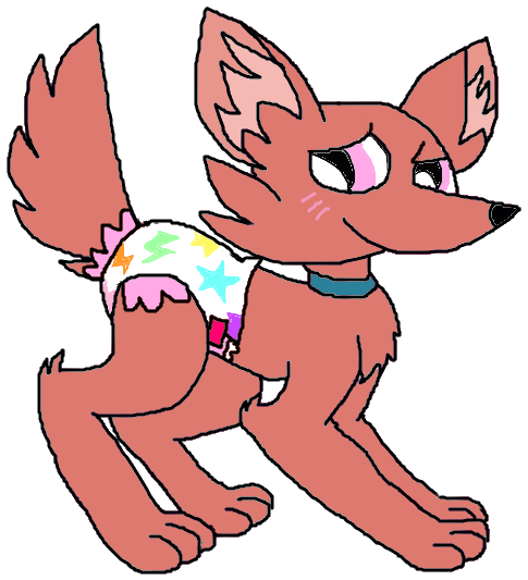 Rocket Dog Wearing A Diaper by MosoTokyo88 on DeviantArt