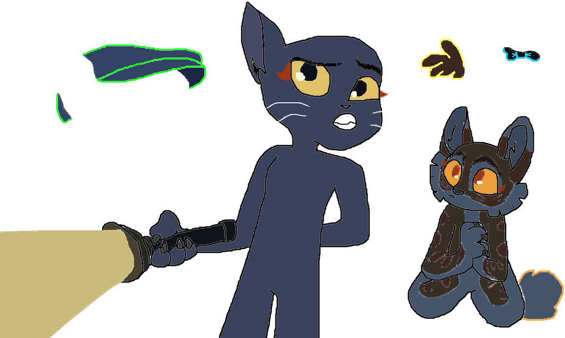 Lackadaisy Base #2 (F2U) by MosoTokyo88 on DeviantArt