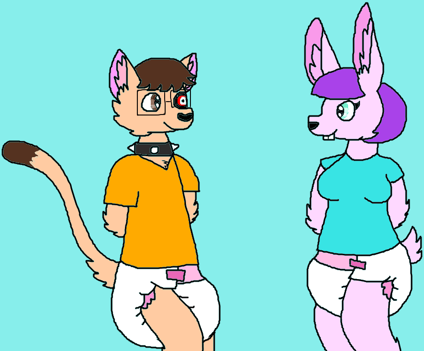 Padded Furry Couple by MosoTokyo88 on DeviantArt