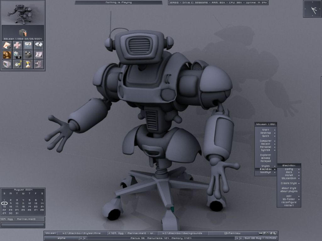 Deskbot by serVI on DeviantArt