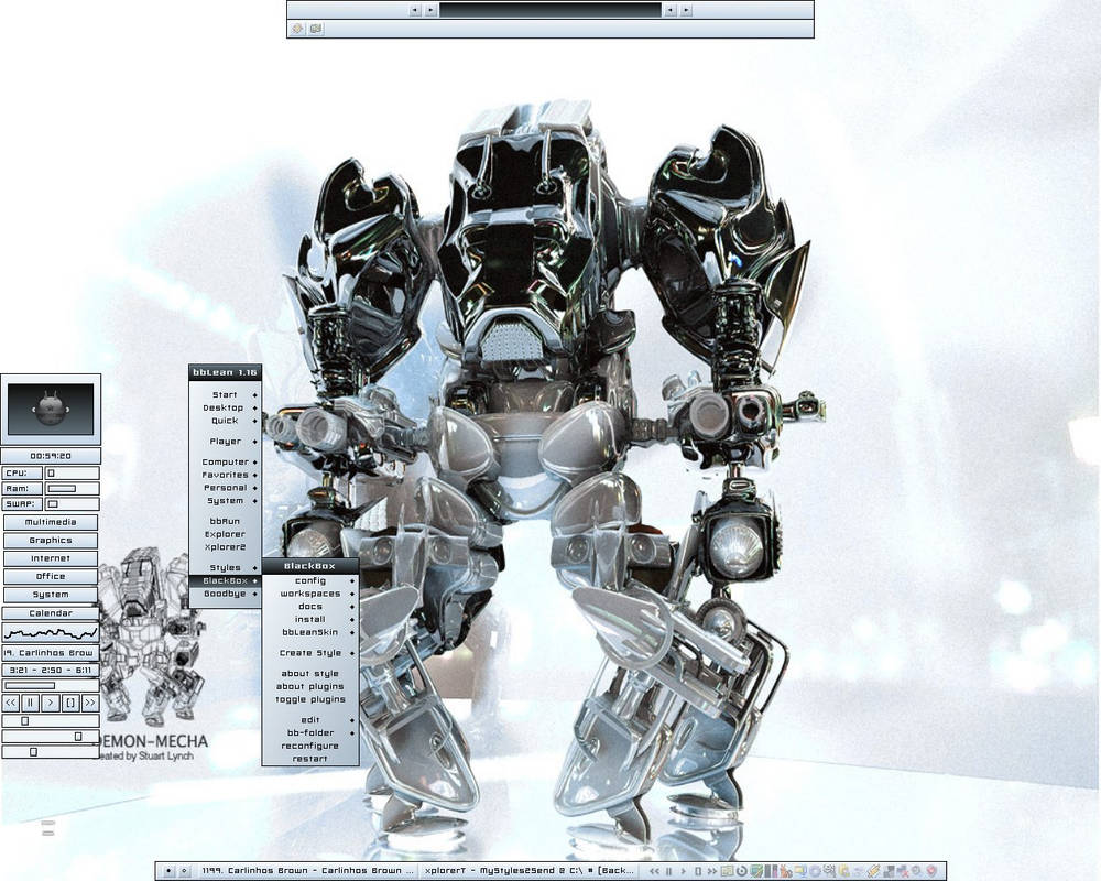 Demon-Mecha by serVI on DeviantArt