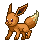 Eevee Walking Animation by Nintendo95 on DeviantArt