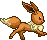 Eevee Walking Animation by Nintendo95 on DeviantArt