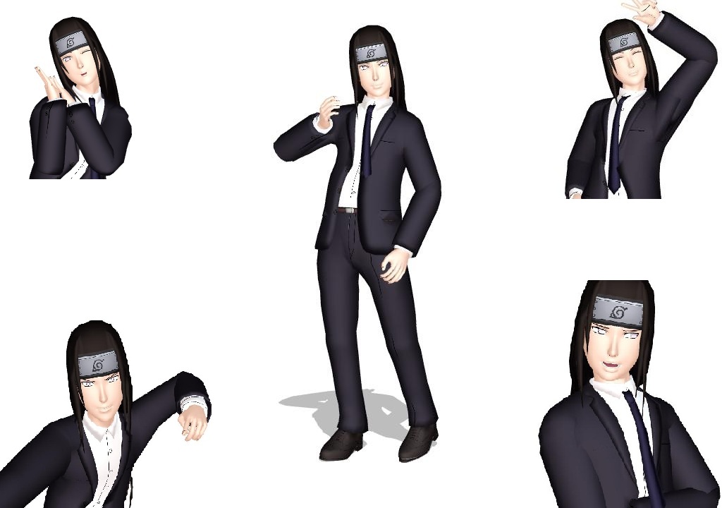Neji Hyuga suit MMD DL by AikoUchiha22 on DeviantArt