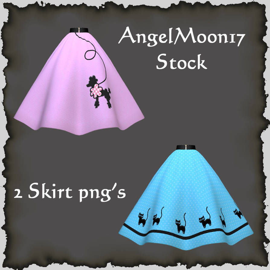 Poodle Skirts Stock by AngelMoon17 on DeviantArt