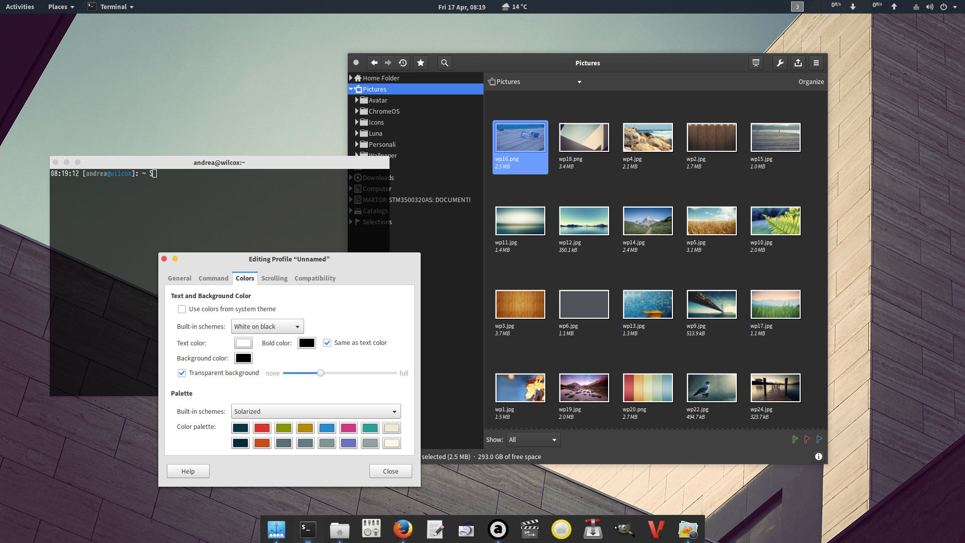 MosSky (Gnome 3.16) by dasnoopy on DeviantArt
