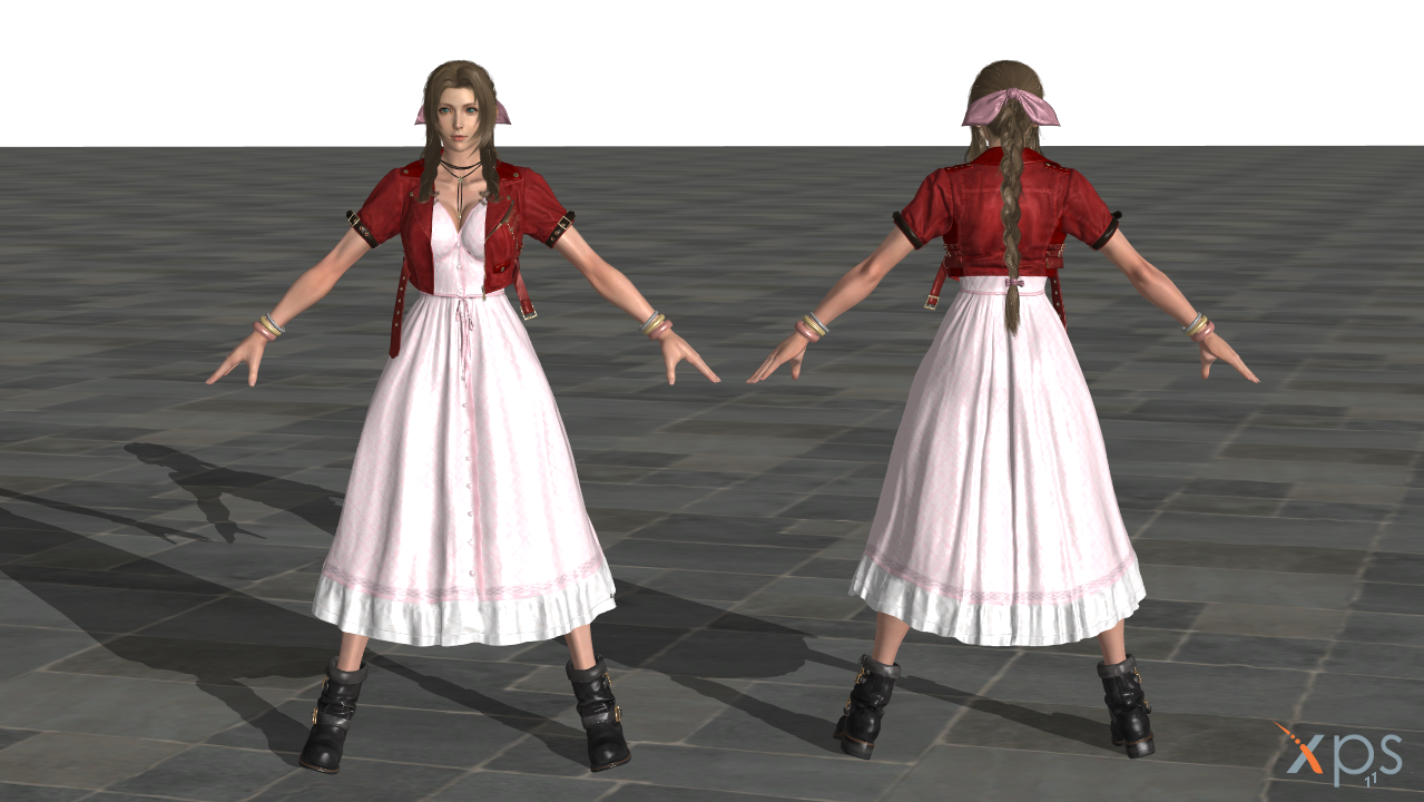 AERITH (XPS MODEL) - DL by csb0219 on DeviantArt