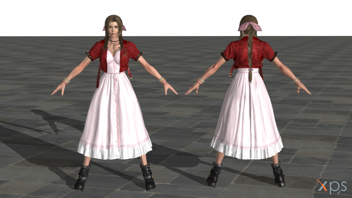 AERITH (XPS MODEL) - DL by csb0219 on DeviantArt