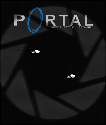 Portal Cursor Set - v1 by Kelz-Designs on DeviantArt