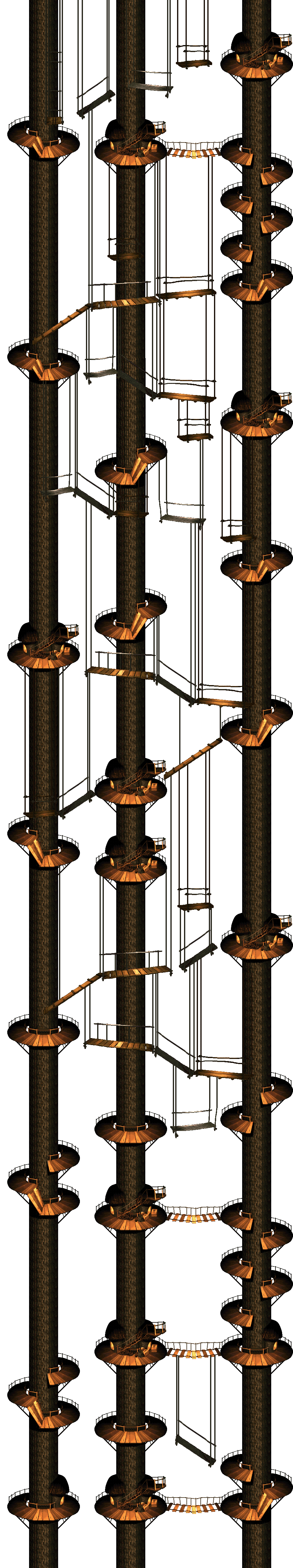 Vertical DKC1 tree level by Phyreburnz on DeviantArt
