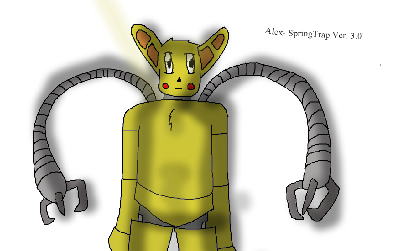 Alex The Toy Hybrid ~Springtrap Version 3.0 by leosan123 on DeviantArt
